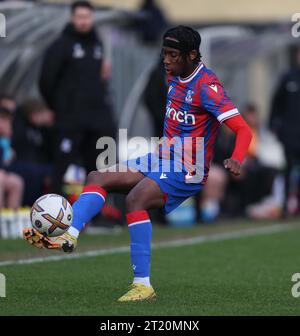 Kaden Rodney of Crystal Palace U21. - Crystal Palace U21 v Valencia ...