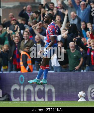 GOAL 2-2, Odsonne Edouard of Crystal Palace goal celebration. - Crystal ...