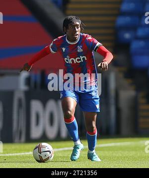 Kaden Rodney of Crystal Palace U21. - Crystal Palace U21 v Paris Saint ...