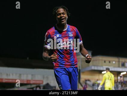 GOAL 1-0, Ademola Ola Adebomi of Crystal Palace U21 goal celebration ...