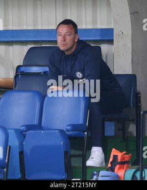 John Terry Coach of Chelsea U21. - Chelsea U21 v Crystal Palace U21 ...