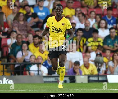 Ismaila Sarr of Watford against Burnley. - Watford v Burnley, Sky Bet ...