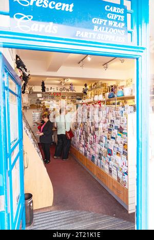 Greeting card display inside a retail store Stock Photo - Alamy