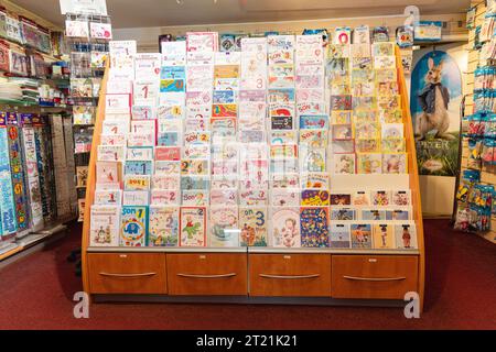 Greeting card shop Windermere Stock Photo - Alamy