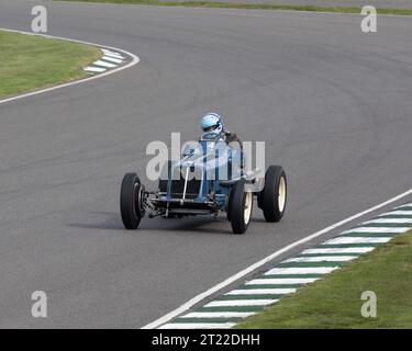 Nicholas Topliss drives his 1935 ERA Type -R4A racing car at the 2023 ...