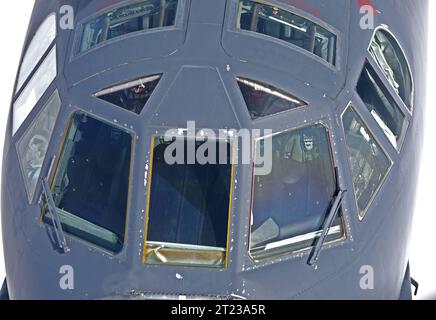 B 52 long range bomber cockpit instrument panel Stock Photo - Alamy