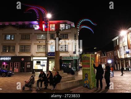 'Tentacle Terry' of Leicester Monsters: a city centre invasion of giant ...