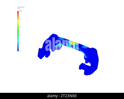 caliper car technical design ,forces applied fem finite analysis ...