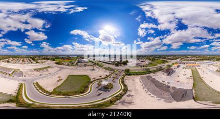 360° view of Pembroke Pines, FL, USA - October 15, 2023: Aerial 360 ...