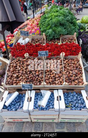 Central food market in Copenhagen, Denmark Stock Photo - Alamy