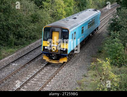Class 153 visual inspection unit train, Warwickshire, UK Stock Photo ...