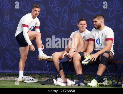 England's George Ford, Freddie Steward, Elliot Daly, Fraser Dingwall ...
