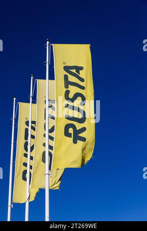 Signs and symbols, Rusta department store Stock Photo - Alamy