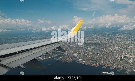 Flying over Manila, The Philippines Stock Photo - Alamy