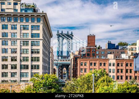 Dumbo is a vibrant Brooklyn neighborhood known for its artistic scene ...