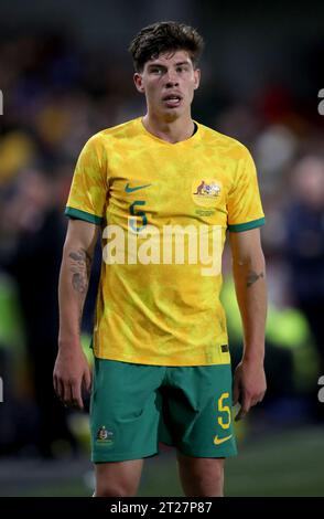 New Zealand’s Micheal Boxall during the international friendly match at ...