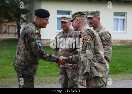 Lt. Gen. Antonio A. Aguto, commanding general of First Army (front row ...