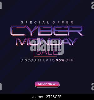 cyber monday special offer Stock Vector Image & Art - Alamy