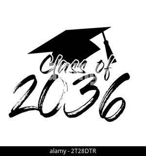 Graduation ceremony. Class of 2036. Congratulations graduates ...
