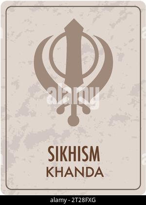 Sikh Symbol, The Khanda, Religion Symbol, religious symbols of Sikhism ...