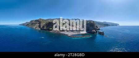 Ponta do Sol village, a municipality in the southwestern coast of the ...
