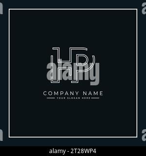 HP Initial Letter Luxury Logo template in vector for Restaurant ...