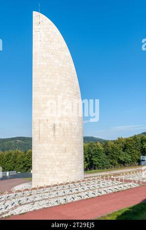 Lighthouse of Remembrance, memorial in former Natzweiler-Struthof ...