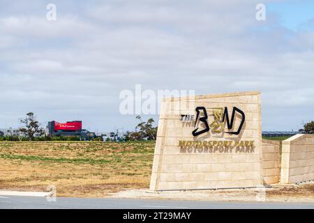 Tailem Bend, South Australia - October 13, 2023: The Bend Shell V-Power ...