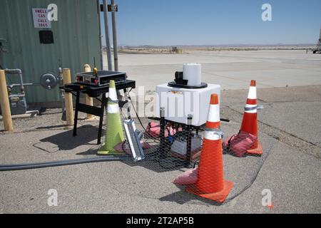 . This is one of two lidar units positioned on either end of Building ...
