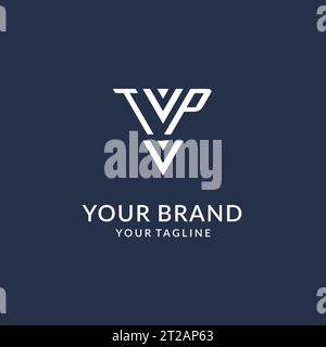 TP letter triangle shape logo design Stock Vector Image & Art - Alamy
