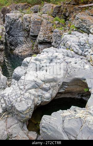 Pool in Sooke Potholes Regional Park Stock Photo - Alamy