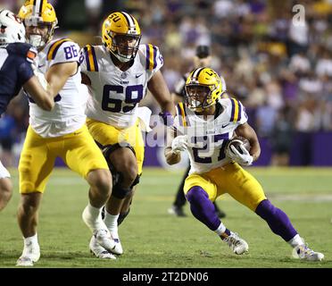 LSU running back Josh Williams runs through drills during the school's ...