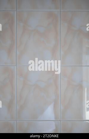 A close up shot of bathroom tiles Stock Photo - Alamy