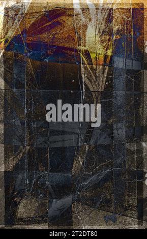 Realistic texture overlay, worn old paper effect. Overlay texture ...