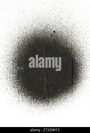 sphere spray paint mark on wall, for overlay effect, opacity effects ...