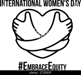 International Women's Day 2023 Embrace Equity 8 March 2023. Women in leadership, woman ...