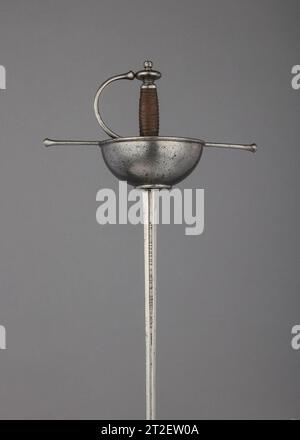 Cup-Hilted Rapier hilt, Spanish; blade, German ca. 1650 The rapier was ...