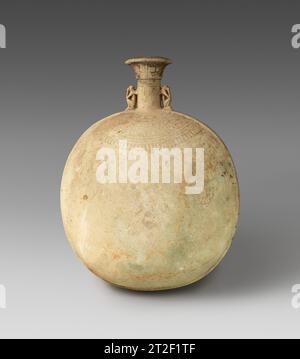 Lentoid Bottle ('New Year's Bottle'), Late Period, Dynasty 26, 664–525 ...