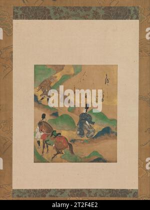 Scene from the Tales of Ise: Mount Utsu 2015 by Fukae Roshu Stock Photo ...