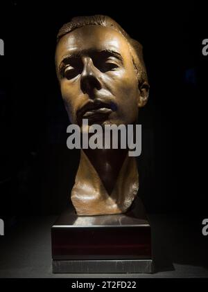 Portrait of Aldous Huxley (1894-1963). Museum: PRIVATE COLLECTION ...