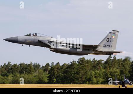 F-15C departing Hohn Air Base, Germany Stock Photo - Alamy