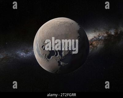 Artist's impression of a planetesimal Stock Photo - Alamy