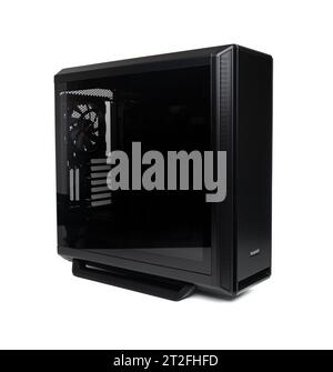 System unit case be quiet silent base 802 on white background Stock ...