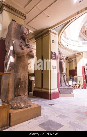 Cairo, Egypt, October 2020: The beautiful Egyptian sculptures of ...