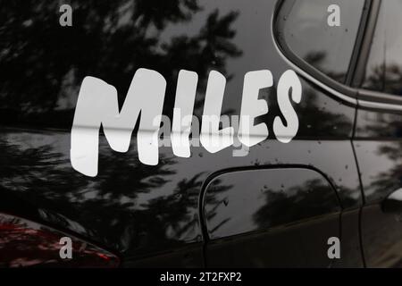 Miles, Carsharing in Berlin Stock Photo - Alamy