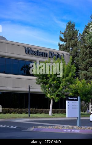 The Western Digital (WDC) headquarters on SanDisk Drive, Milpitas CA ...