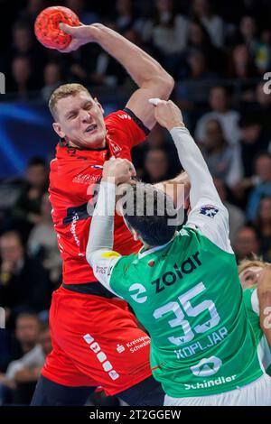 Dainis Kristopans (MT Melsungen #10) , GER, MT Melsungen - SG Flensburg ...