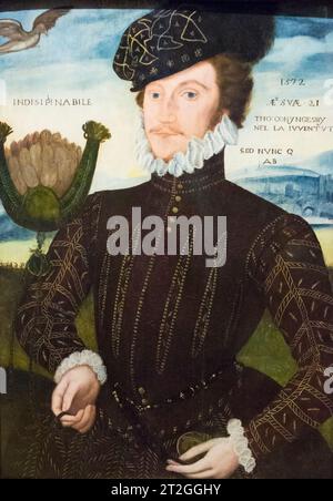 Portrait of Thomas Coningsby Stock Photo - Alamy