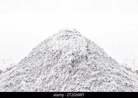 Hydroxide, magnesium, powder, compound, white solid, known as milk of ...