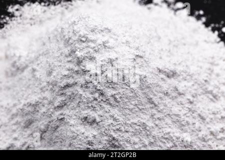 Hydroxide, magnesium, powder, compound, white solid, known as milk of ...